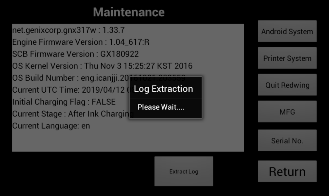 Extracting Printer Logs