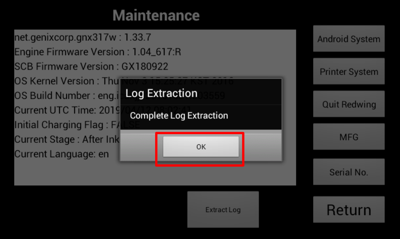 Extracting Printer Logs