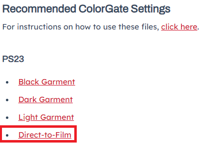 Direct-to-Film (DTF) Printing on RICOH DTG Printers