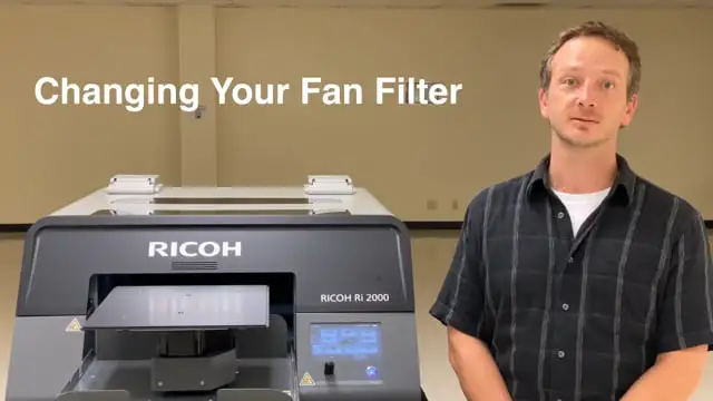 Ricoh Ri 2000 Fan Filter Replacement